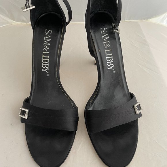 Sam & Libby | Shoes | Sam Libby Evening Open Toe Heels | Poshmark